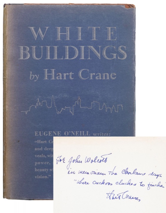 First Edition of White Buildings Inscribed to John Walcott